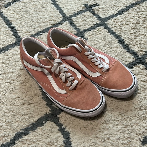 Vans | Shoes | Vans Pastel Pink Low Tops | Poshmark